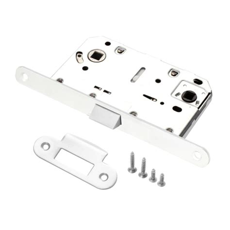 Защелка сантехническая РЕНЦ, белый арт: INLB 96 PL White - Лад-фурнитура