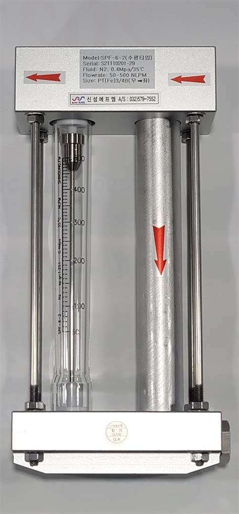 Purge Flow Meter Panel Mounting Type Tradekorea