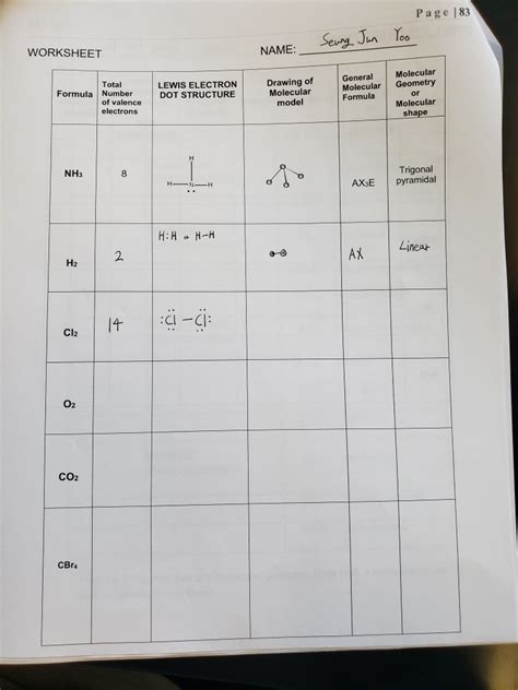 Solved Page 185 Molecular Total Number Lewis Electron