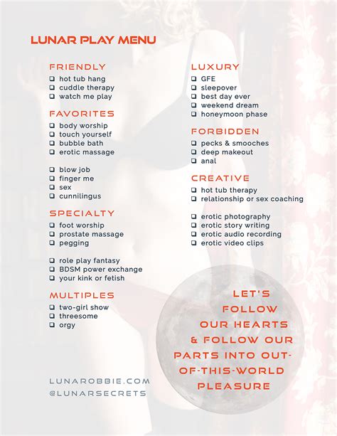 Sample Menu