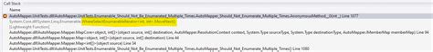 Why Is Automapper Enumerating An Ienumerable Multiple Times Stack