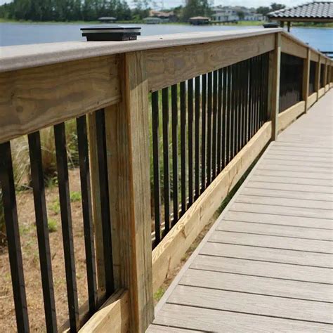 Boat Dock Handrails Installation Q Ice Builders Boat Dock Handrails Installation Q Ice Builders