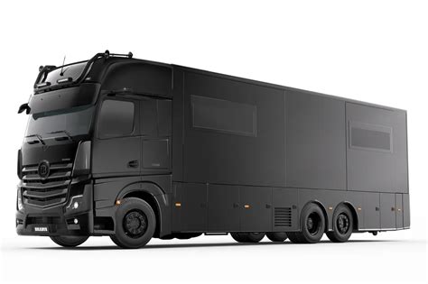 Brabus Big Boy 1200, czyli 30 m2 kampera na podwoziu Mercedesa Actrosa ...
