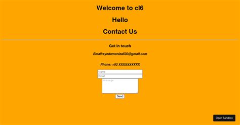Sample Codesandbox