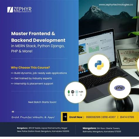 Mernstack Pythondjango Phpdevelopment Fullstackwebdev Zephyr