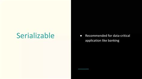 Understanding Isolation Levels Pptx