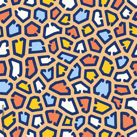 Abstract Animal Print Seamless Pattern Modern Ornament Of Stylized