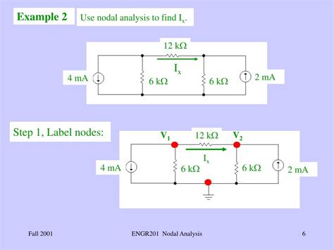 ppt chapter 3 nodal analysis powerpoint presentation free download