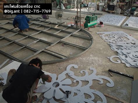 รับฉลุงานไม้ รับแกะโฟม ฉลุ ไดคัท พลาสวูด ด้วยเครื่อง Cnc