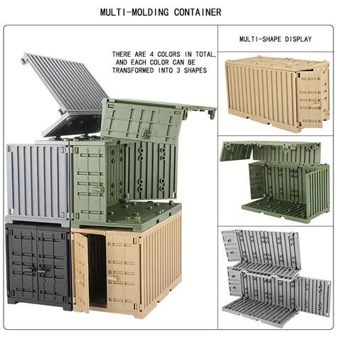 Transformed Three Types Containers Smaller Army Weapons Temu Australia