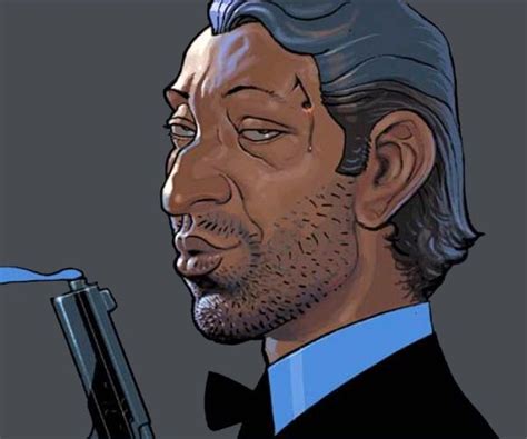 Moebius The Songs Of Gainsbourg Comic Book Artists Moebius Portrait