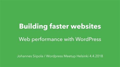 Web Application Optimization Techniques Ppt