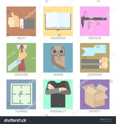Set Modern Flat Ui Design Icons Stock Vector Royalty Free Shutterstock