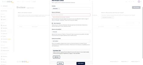 Enclave Management Sitebox Docs