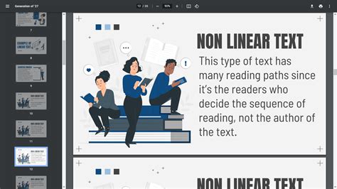 Solved Subject English Topic Linear And Non Linear Text Would You