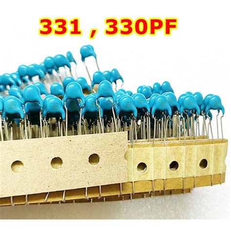10ตัว 331k 330pf 1kv 2kv Ceramic Capacitor เซรามิค คาปาซิเตอร์ Shopee Thailand