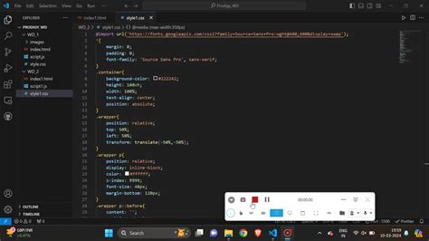 Kriti Srivastava On Linkedin Task 2 Done ☑ Prodigy Infotech A Stopwatch Built With Html Css And