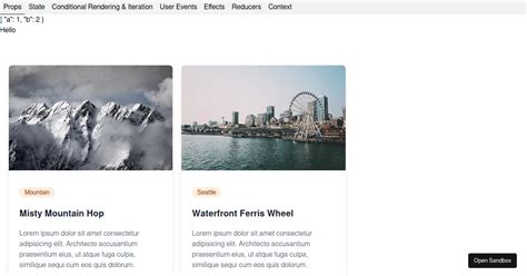 React Fundamentals Codesandbox