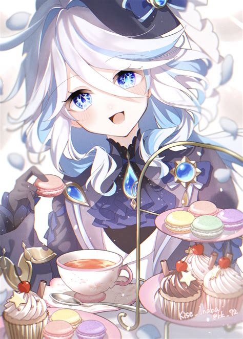 Mona Genshin Impact Мона Furina Genshin Impact Фурина