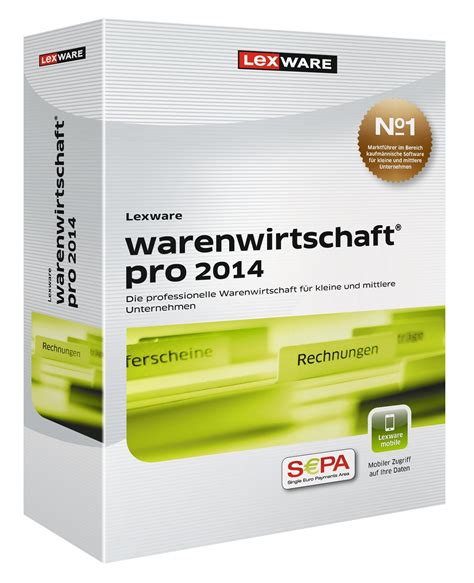 Lexware Warenwirtschaft Pro 2014 Version 1400 Amazonde Software