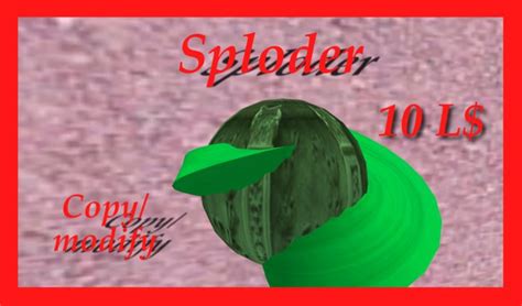 Second Life Marketplace Sploder