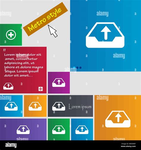 Backup Icon Sign Buttons Modern Interface Website Buttons With Cursor