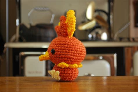 Crochet Chibi Torchic Look A Like Etsy