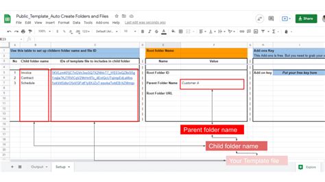 Auto create google drive folders from spreadsheet Tìm Khách Hàng