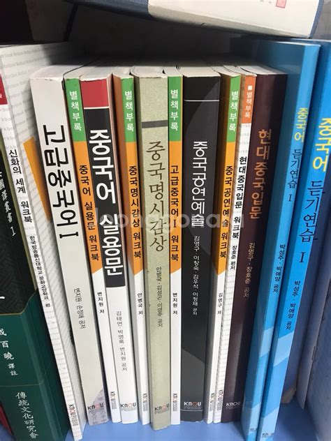 중어중문학과 교재 학습참고서 중고나라