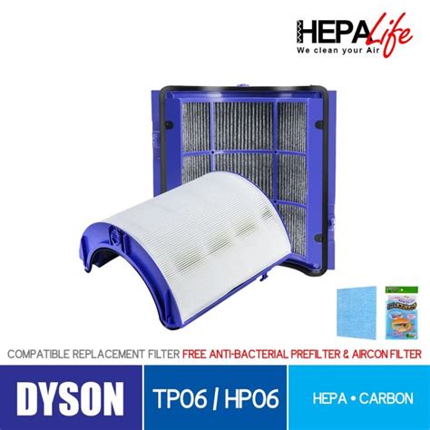 Dyson Tp06 Hp06 Compatible Filter Hepalife Lazada Singapore