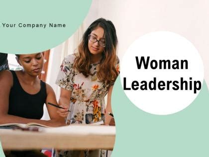 Women Leadership PowerPoint Presentation And Slides PPT PowerPoint SlideTeam