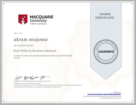 Excel Dataanalysis Learning Certification Coursera Akram Mujawar 11 Comments