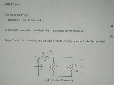 solved question 1 for the circuit in fig 1 1 determine 12