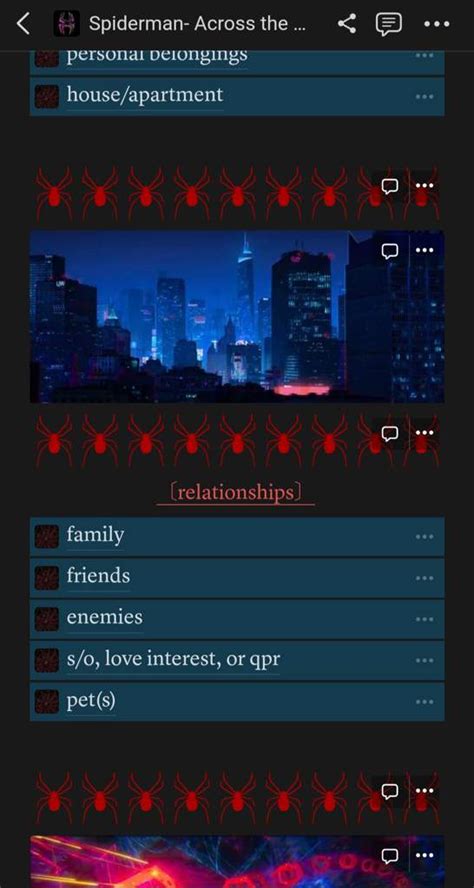 spider verse script template shifting amino