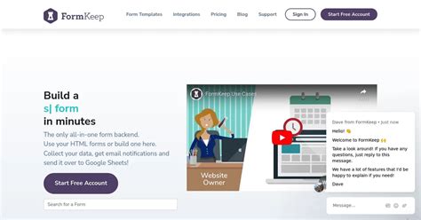 formkeep simplify form submissions and integrations