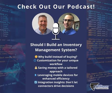 Tornadotech Should I Build An Inventory Management System Tornado Technologies Posted On The