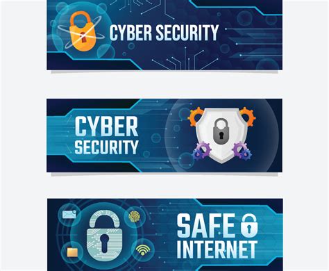 Cyber Security Banner Vector Art And Graphics