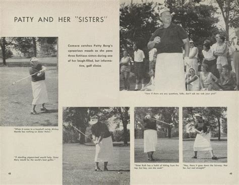 Patty And Her Sisters Golf Digest November 1959