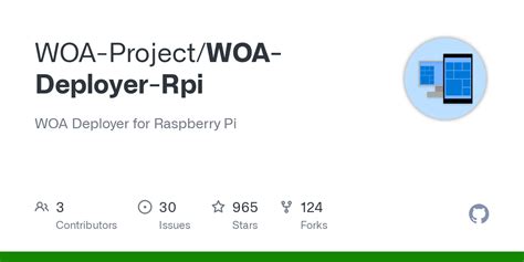 woa deployer rpi readme md at master · woa project woa deployer rpi