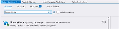 Securing Cnet Webapi With Public Private Key Signed Jwts Signed By
