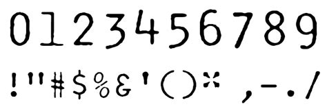 Ibm Selectric Manifold Regular Font Ibm Selectric Manifold Regular Font