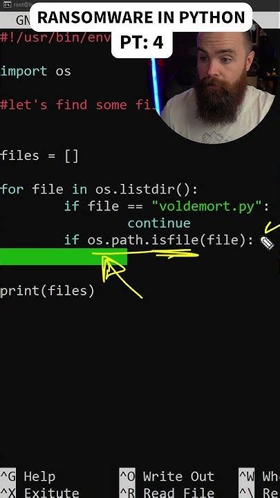 creating malicious software in python pt 4 youtube