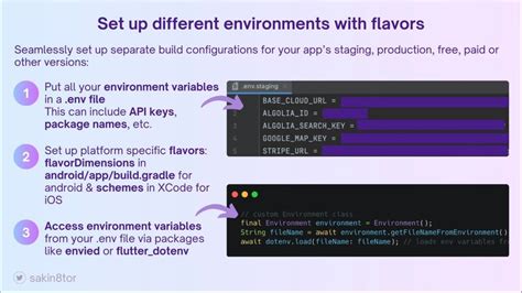 Flutter Tip Set Up Flavors For Different Environments Usman Khan