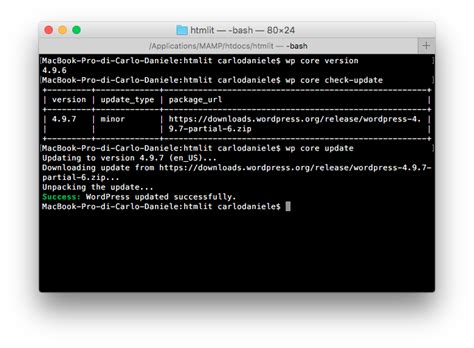 WP CLI Core E Configurazione WordPress La Guida Html It