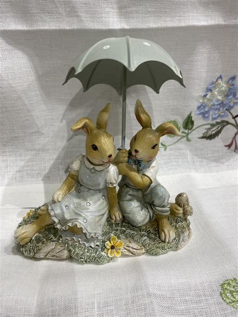 Статуетка скульптура кролики — ціна 1000 грн у каталозі Статуетки Купити товари для дому та