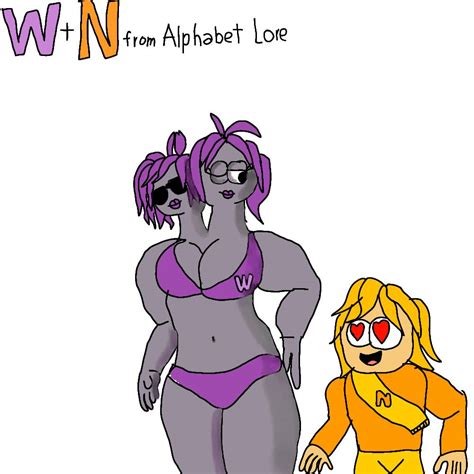 W N From Alphabet Lore By Dinomatt16 On Deviantart