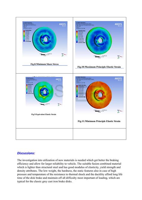 Finite Element Analysis Of Disc Brake Using Ansys Workbench Software Pdf