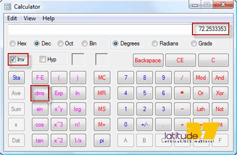 37Latitude How To Convert Degrees Minutes Seconds DMS To Decimal Degrees On Calculator