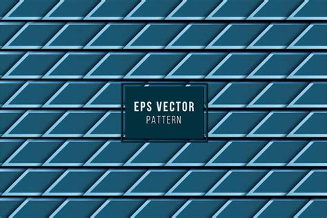 Premium Vector Blue Pattern Seamless Background Shiny Glow Eps Vector