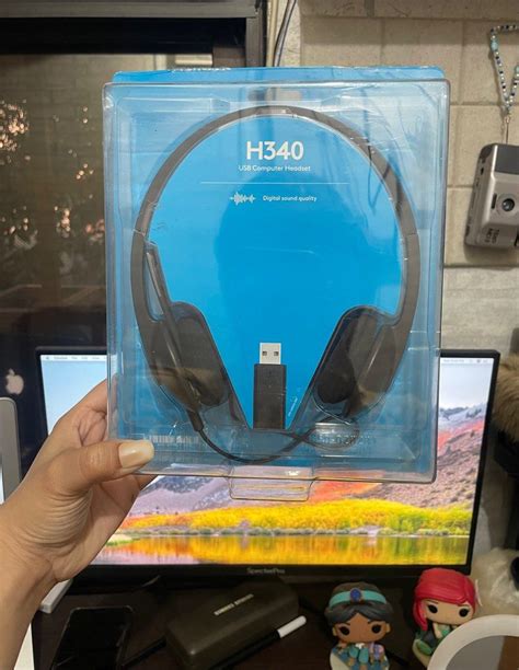 Logitech Usb Computer Headset Computers Tech Parts Accessories Other Accessories On Carousell